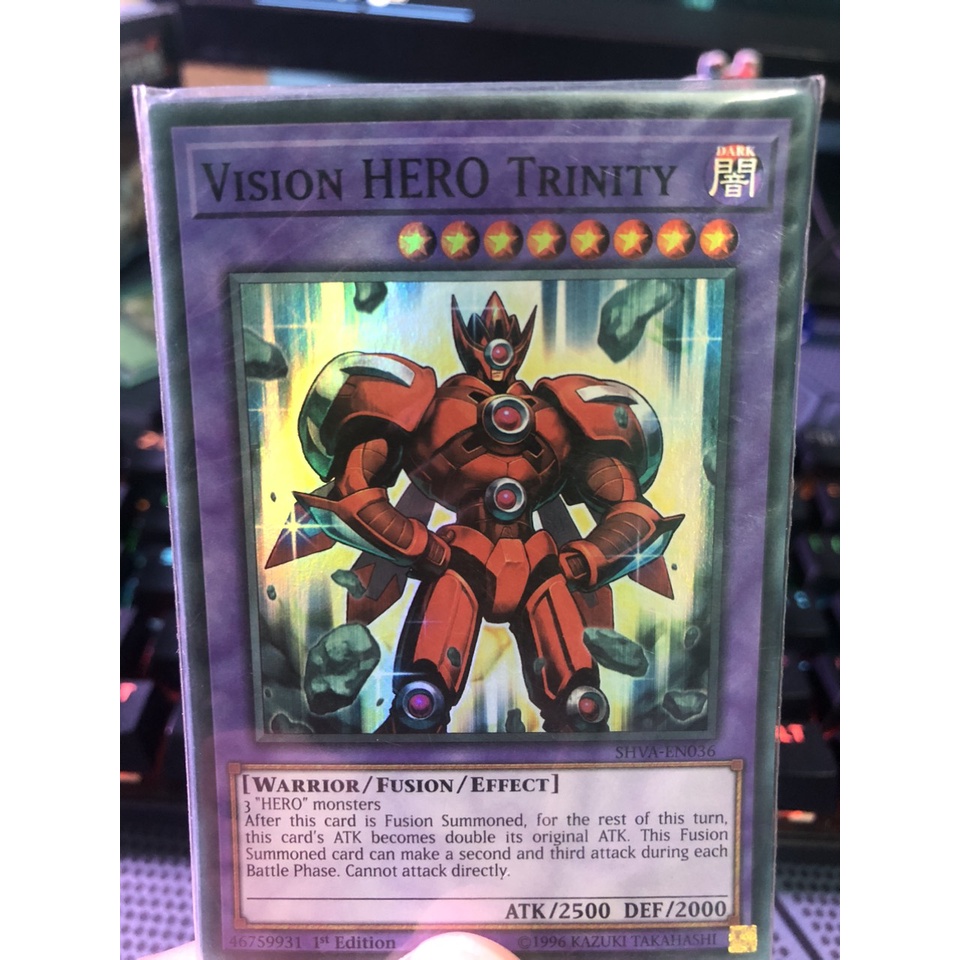 Vision HERO Trinity - SHVA-EN036 - Super Rare 1st Edition | Shopee Việt Nam