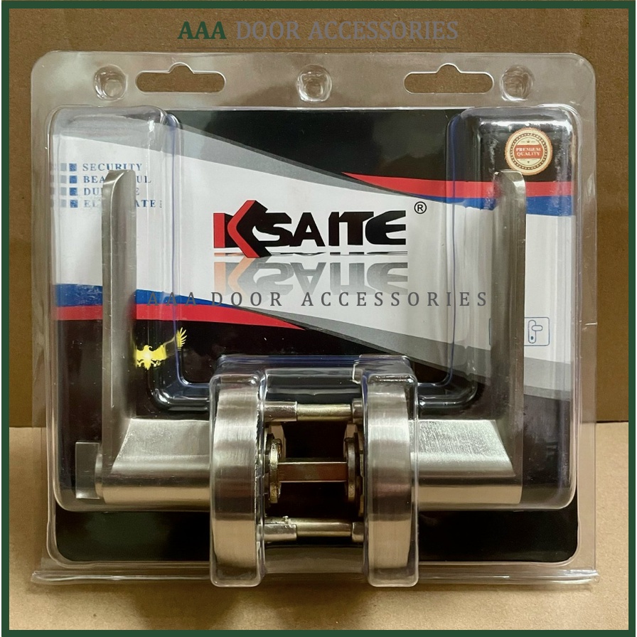 Khoá cửa tay gạt KSAITE 8201 mạ inox SUS304 - Khoá tròn gạt inox ...