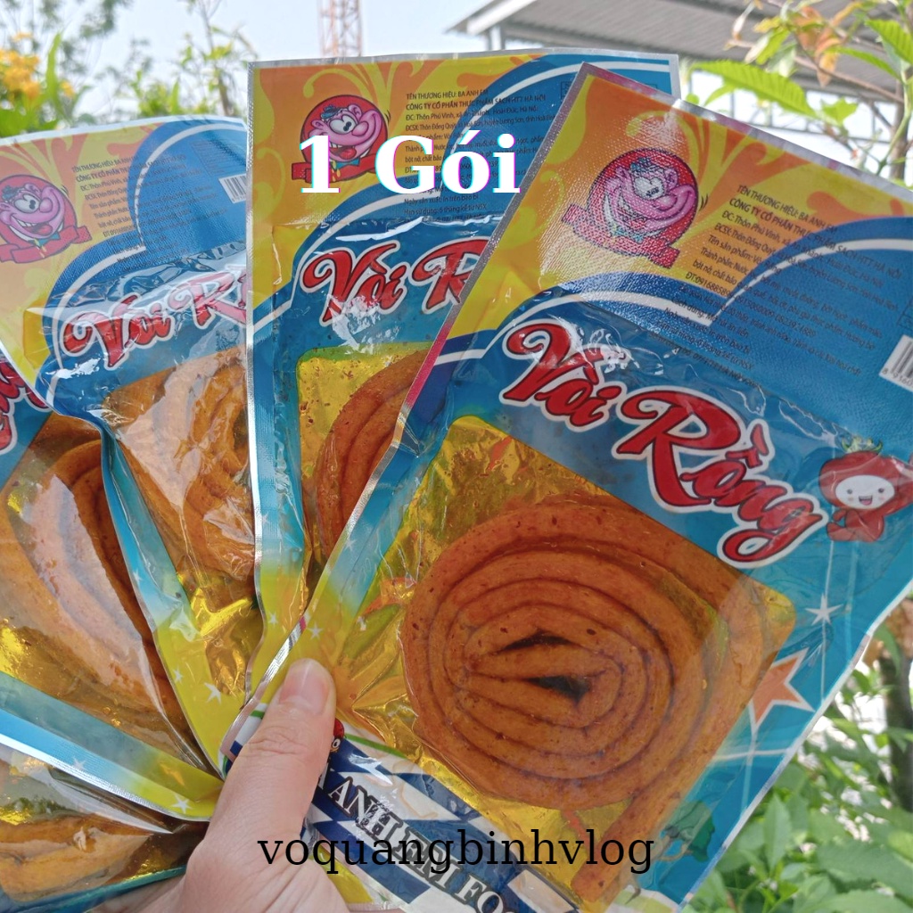 Snack vòi rồng cay ngon, 1 gói snack vòi rồng cay cay | Shopee Việt Nam