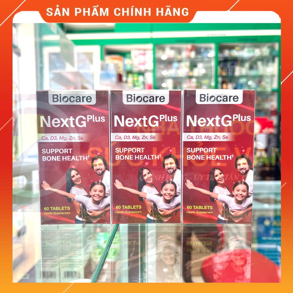 BIOCARE NEXTG PLUS-Viên Uống Bổ Sung Canxi và Vitamin, Khoáng Chất ...