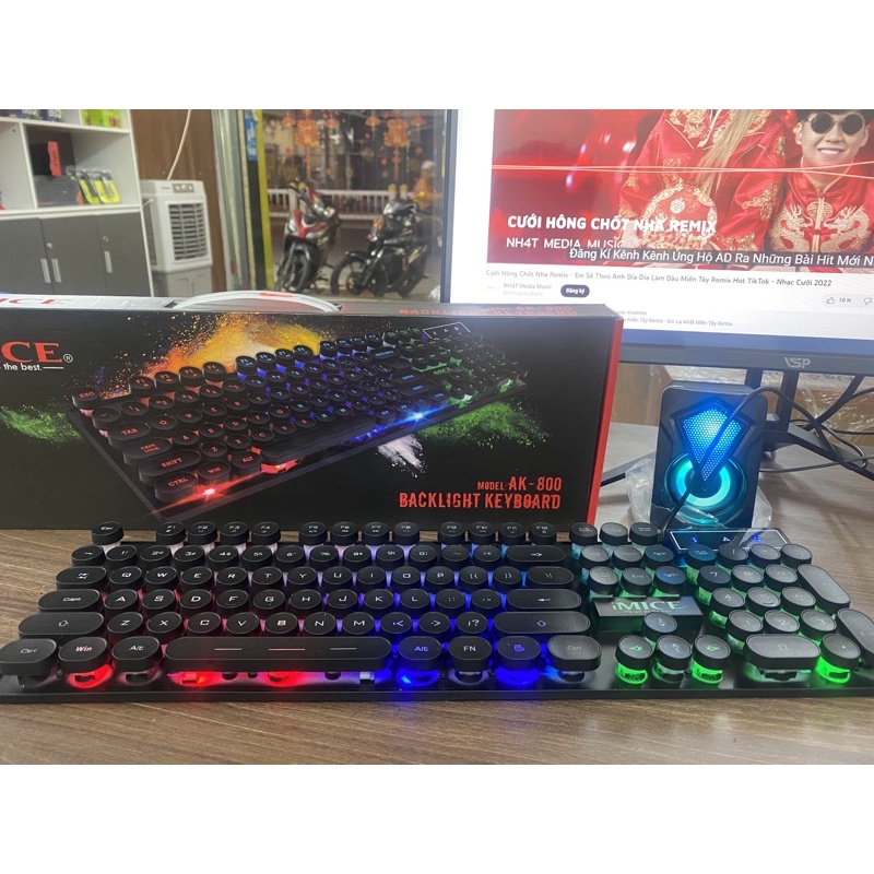 Bàn phím giả cơ IMICE AK800 chính hãng | Shopee Việt Nam