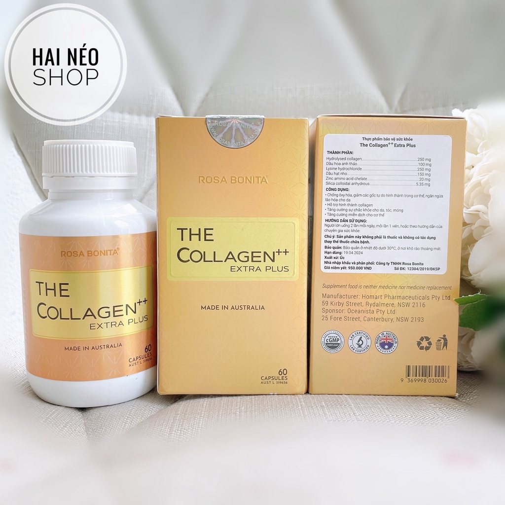 Collagen collagen extra plus đánh tan tình trạng da khô và nhăn nheo