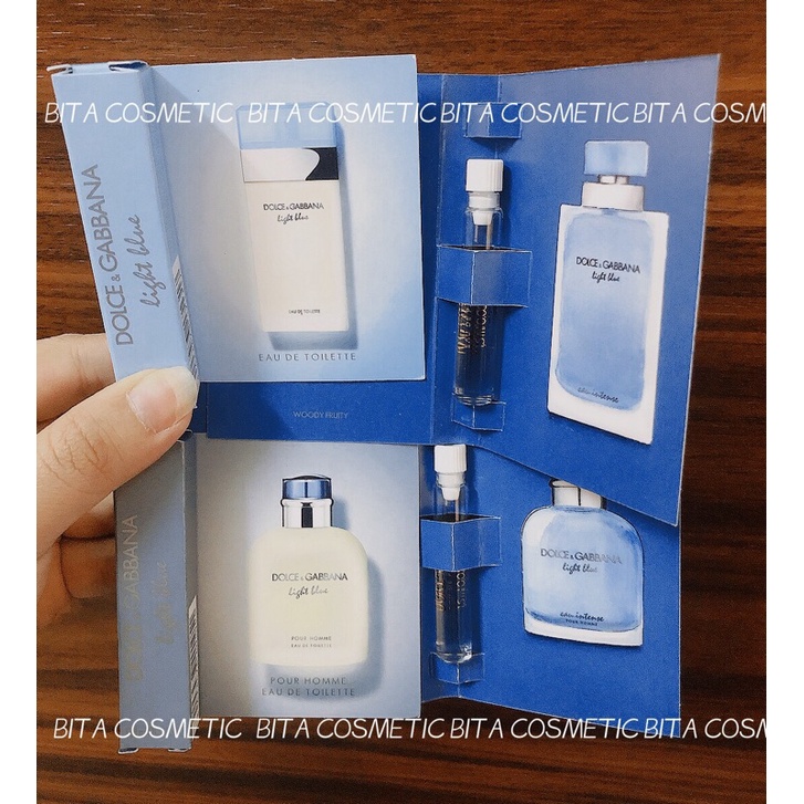 Vial 1,5ml nước hoa Dolce&Gabbana Light Blue | Shopee Việt Nam