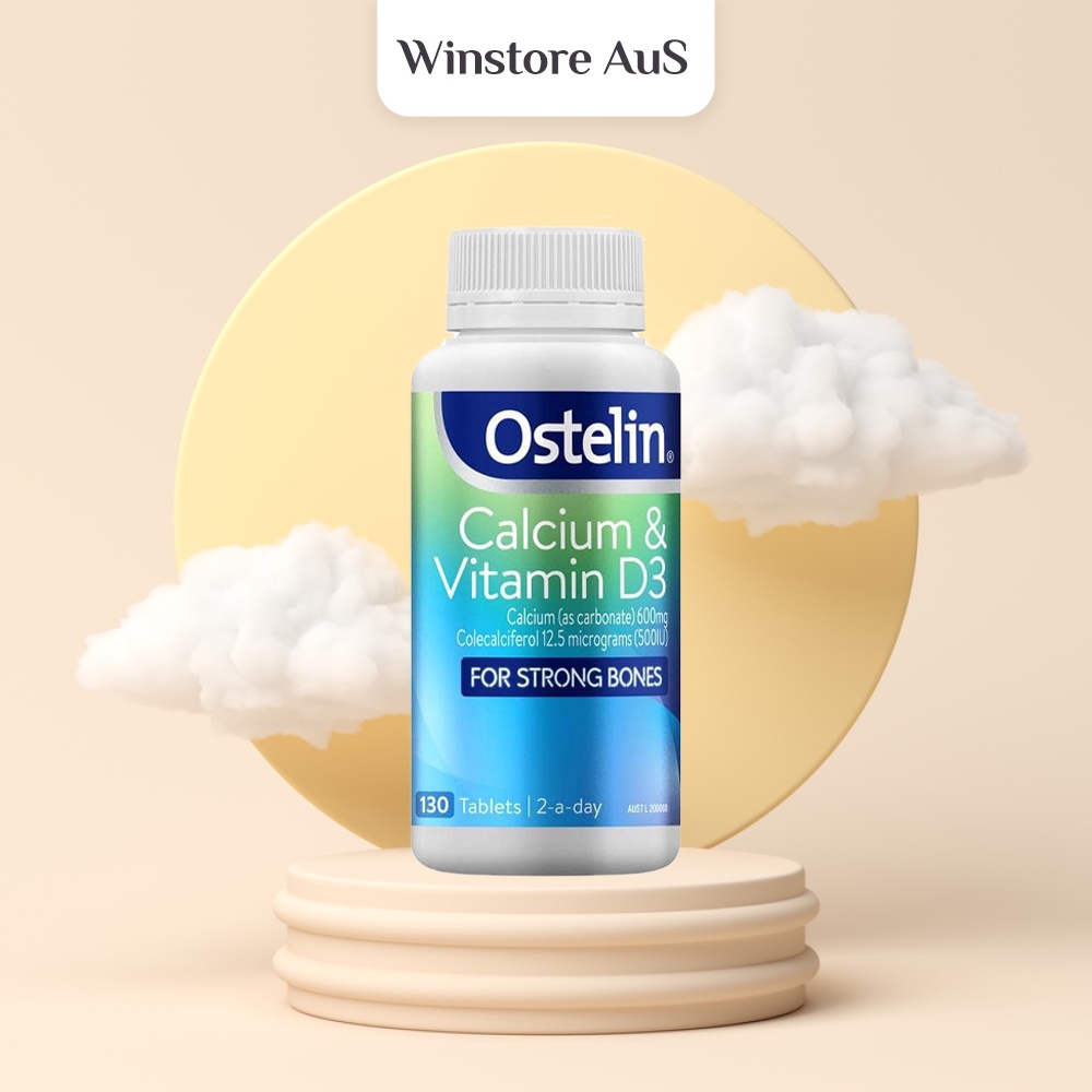 Canxi Ostelin cho bà Bầu Úc 130 viên Hàng chính Hãng | Shopee Việt Nam