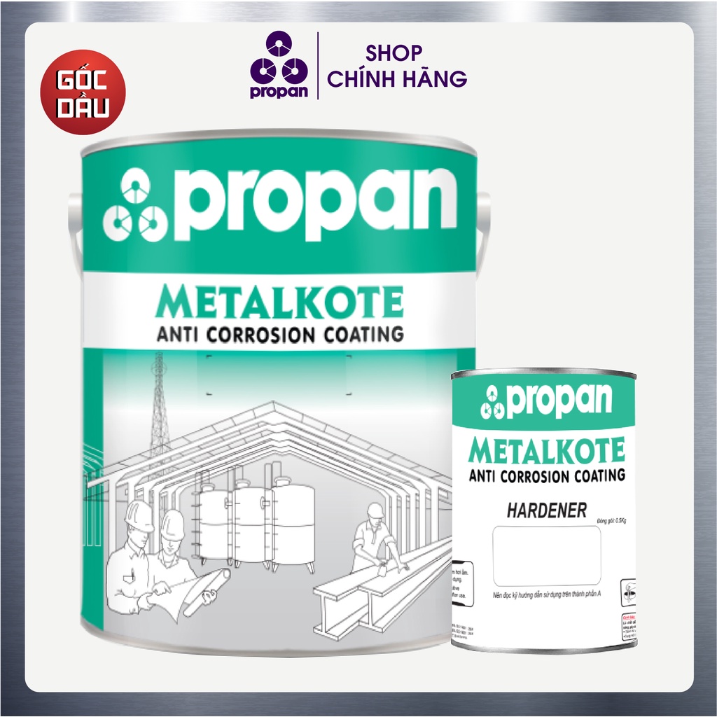 Propan - METALKOTE EPD-551 - Sơn Lót Kẽm Epoxy 2 TP - 5 kg set | Shopee ...