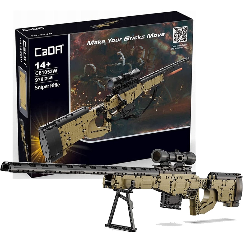 Mô Hình Nhựa 3D Lắp Ráp CaDA Súng Bắn Tỉa Sniper AWM C81053 (978 mảnh ...