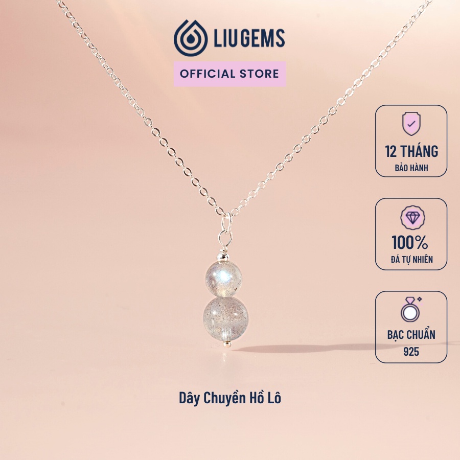 Dây Chuyền Hồ Lô Bạc Nữ 925 Liugems Mix Đá Phong Thuỷ Tinh Tế Dễ Thương ...
