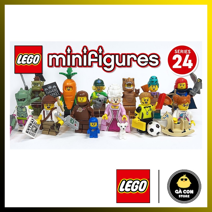 LEGO Minifigures 71037 Minifigures Series 24 - Nhân vật Số 24 ( Hàng có sẵn ) | Shopee Việt Nam