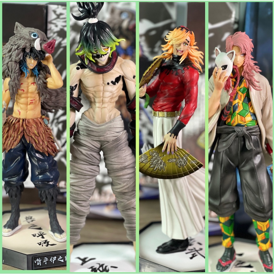 Mô hình Kimetsu no Yaiba Demon Slayer 30cm : Gyutaro thượng huyền lục ...