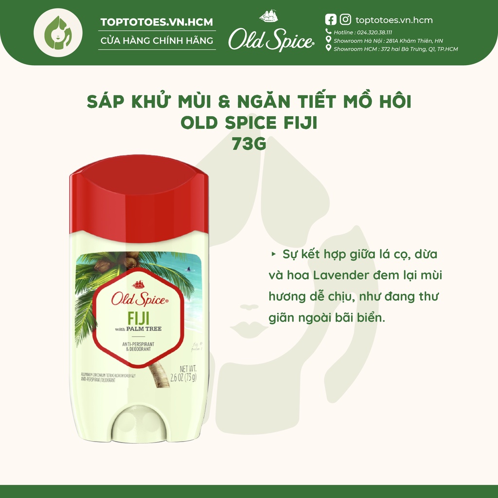 Sáp khử mùi & ngăn tiết mồ hôi Old Spice 73g/85g [NHẬP KHẨU CHÍNH HÃNG 100%] | Shopee Việt Nam