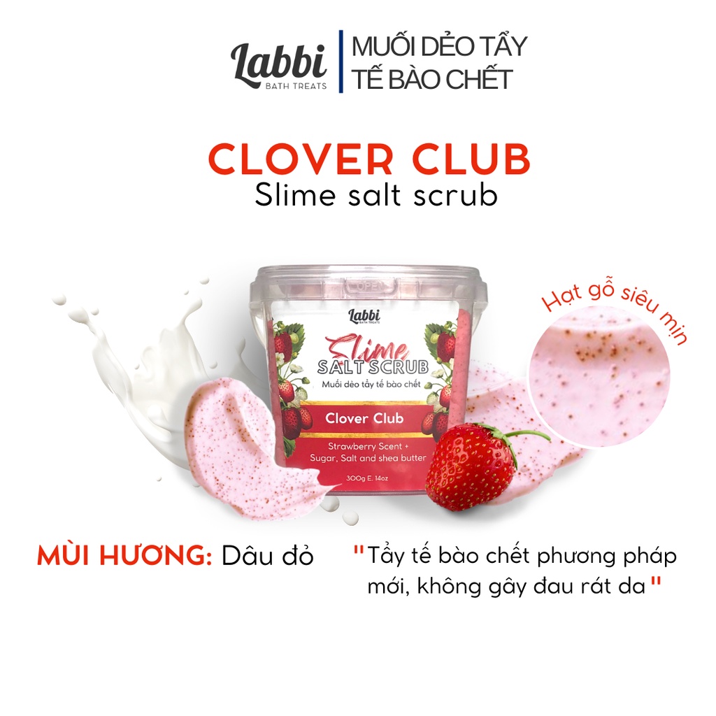 TỔNG HỢP [Labbi] Slime salt scrub / Muối dẻo tẩy tế bào chết / Body ...