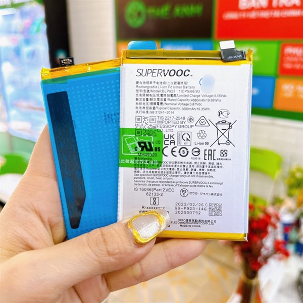 Pin Oppo A57 2022 A77 5g Blp923 Zin Hãng Hàng Như Hình