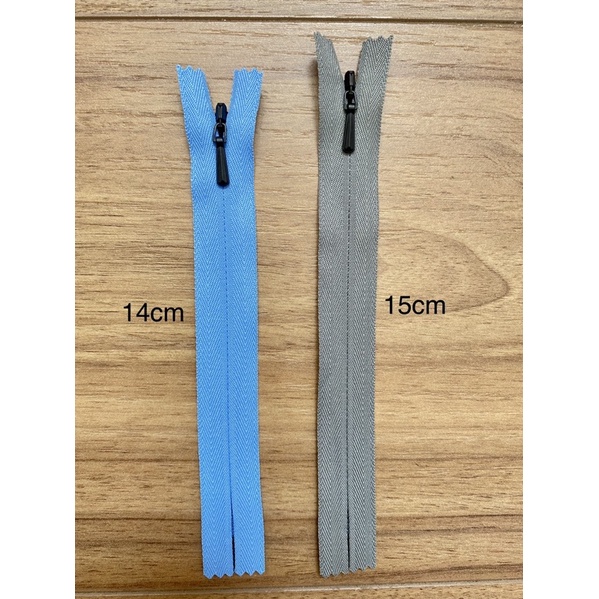 Dây kéo giọt nước YKK chính hãng, dài 14cm, 15cm | Shopee Việt Nam