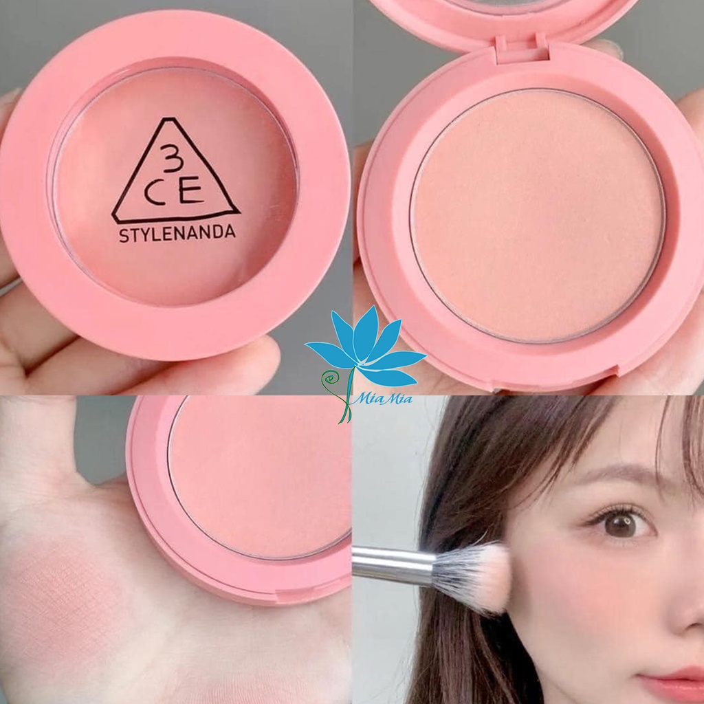 Phấn Má Hồng 3CE MOOD RECIPE NEW TAKE FACE BLUSH ROSE BEIGE MONO PINK ...