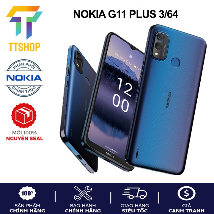 Điện thoại Nokia G11 Plus (3GB/64GB) - Hàng chính hãng | Shopee Việt Nam