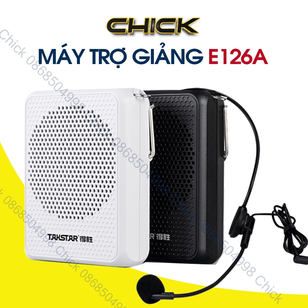 Máy Trợ Giảng TAKSTAR E126A Sử Dụng 15h, Gọn Nhẹ , Công Xuất 8W [BẢO HÀNH 1 NĂM] | Shopee Việt Nam