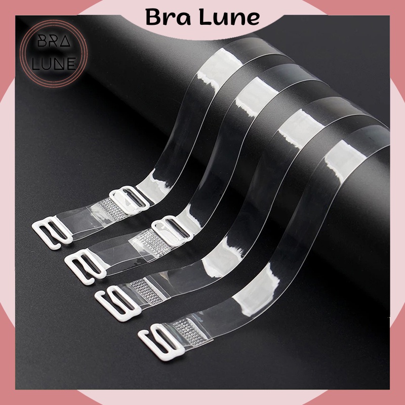 Dây áo ngực sợi phở nhựa trong dẻo dai BRALUNE , dây quai áo ngực nhựa TPU chất lượng cao PK-A25 ...