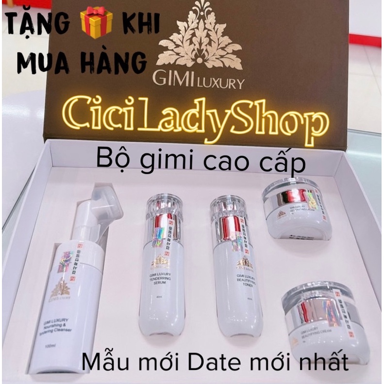 [Nắp mở Date 2026] Bộ mỹ phẩm cao cấp Gimi luxury chính hãng , Kem nám ...