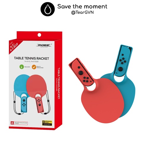 Vợt bóng bàn DOBE tăng cảm giác cho Joy-con Nintendo Switch | Shopee ...