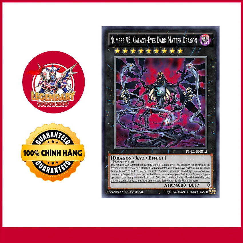 [JP][Thẻ Bài Yugioh Chính Hãng] Number 95: Galaxy-Eyes Dark Matter ...