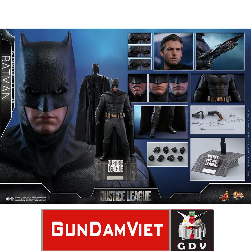 Mô hình DC 1/6 Hot Toys Batman (Justice League) | Shopee Việt Nam