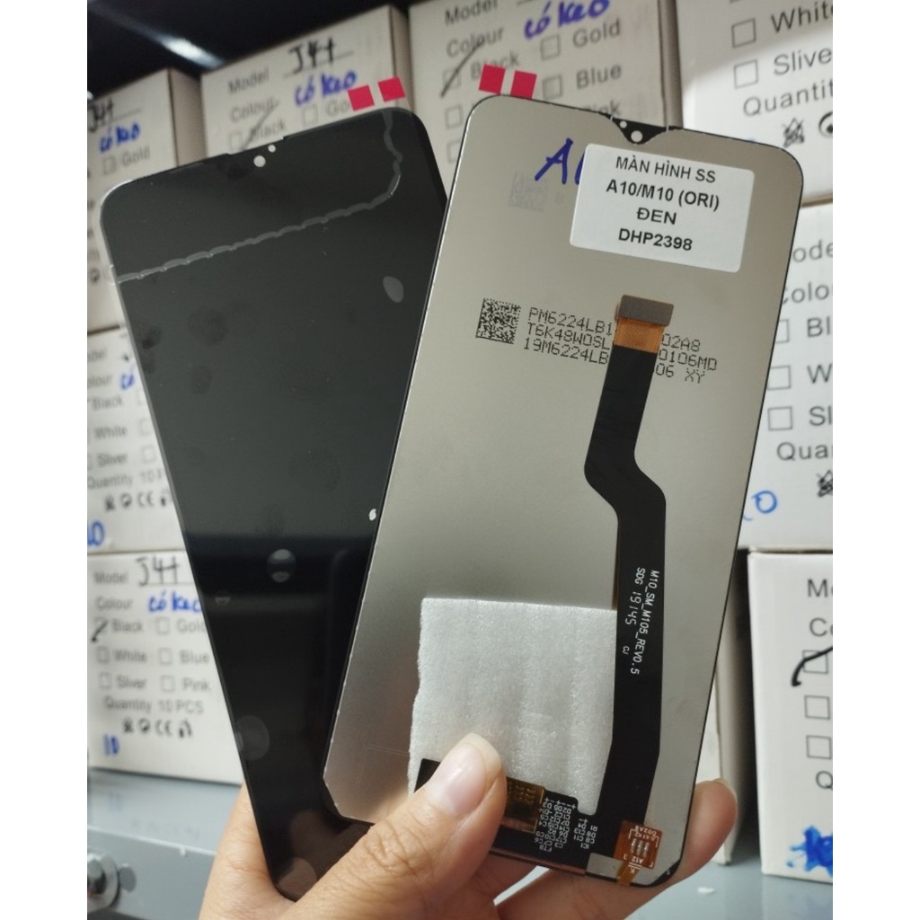 MÀN HÌNH SS A10/ M10 (ZIN) - ĐEN -TẶNG KEO DÁN B7000 | Shopee Việt Nam