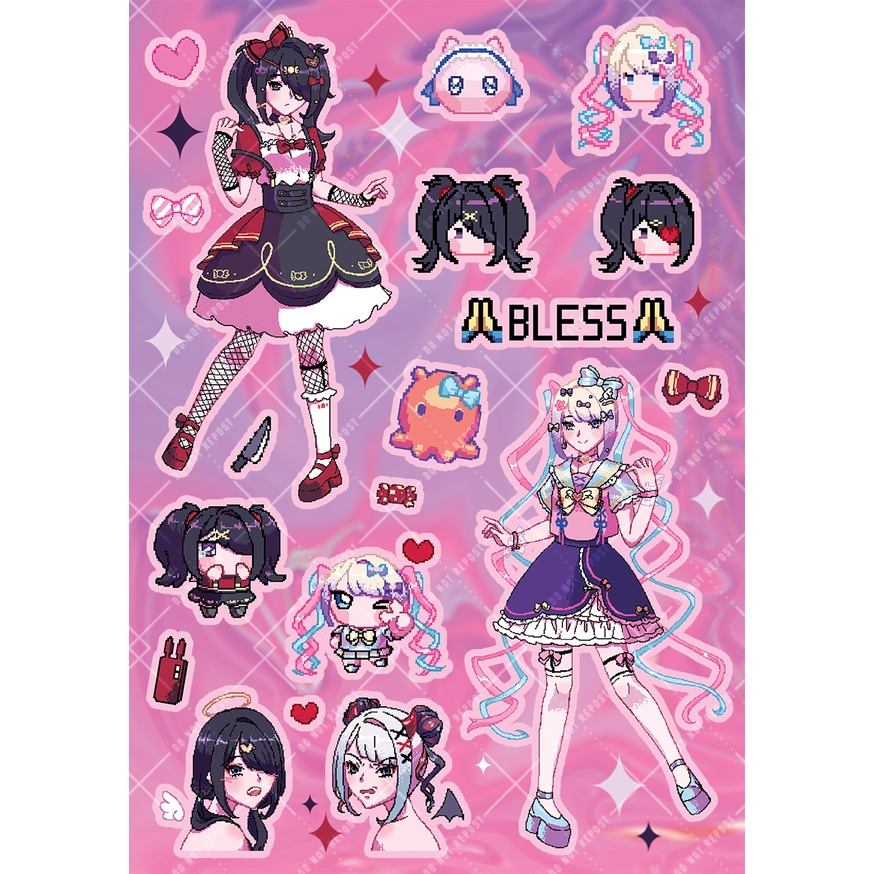 Sticker/ Hình dán game Needy Streamer Overload | Shopee Việt Nam