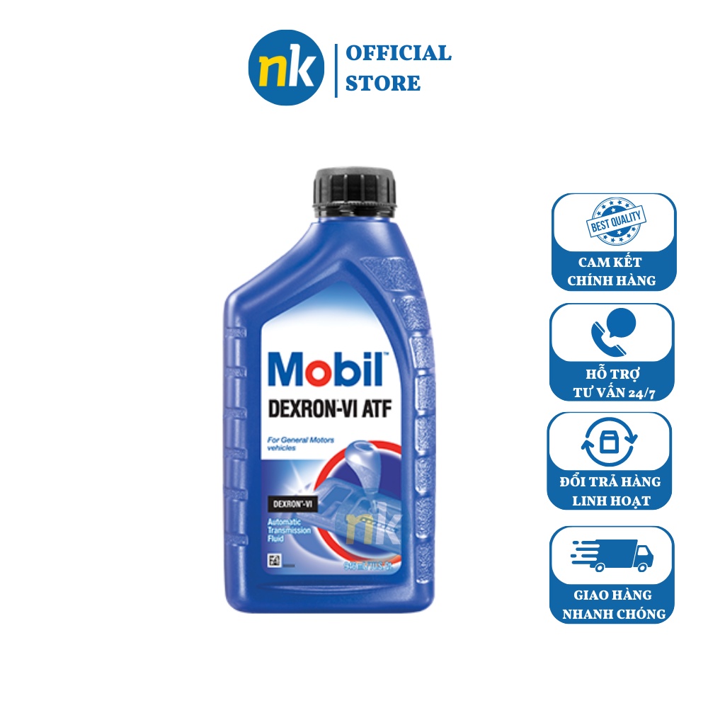 Dầu hộp số tự động cao cấp Mobil Dexron VI ATF 946ml USA | Shopee Việt Nam