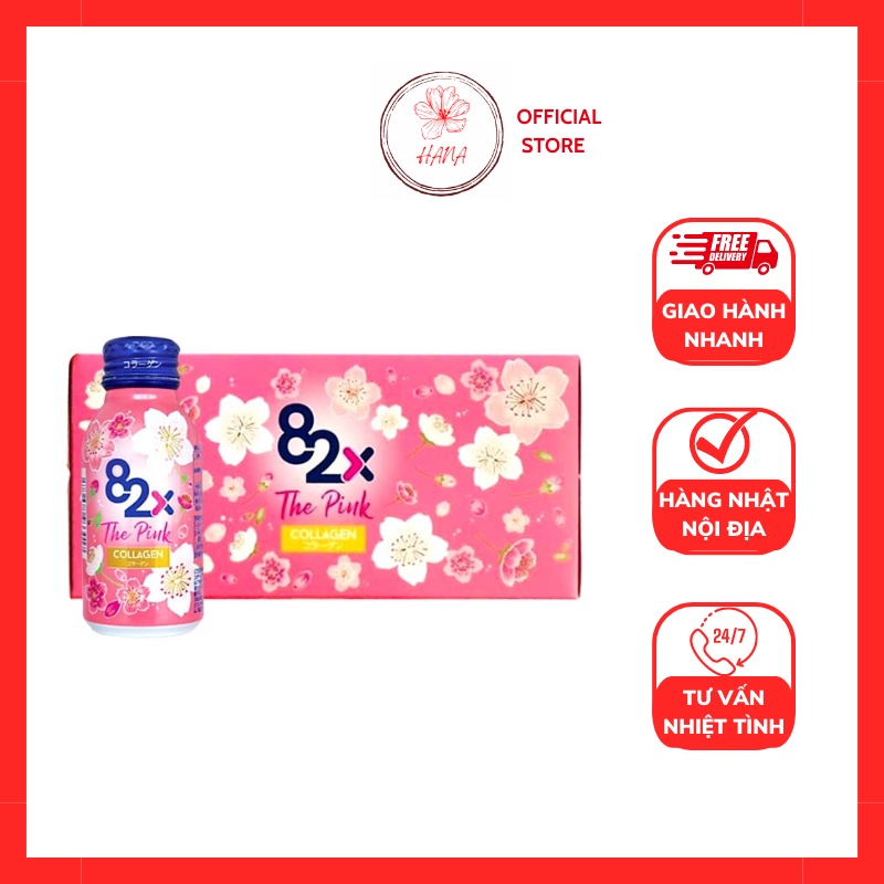 [CHÍNH HÃNG] Nước Uống Collagen 82X The Pink Collagen, Hàm Lương 1000mg ...