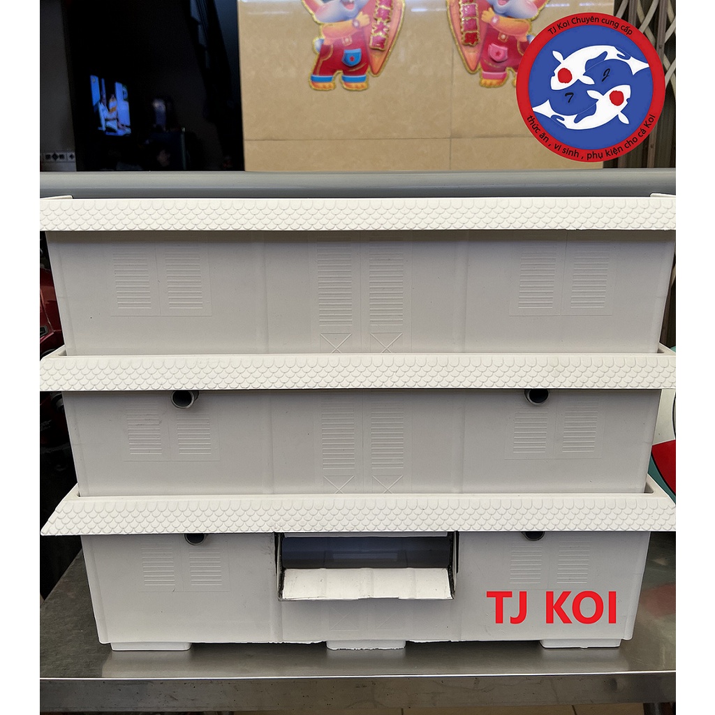 Lọc Baki, Bakki, lọc tầng dàn mưa cho hồ cá Koi, cá vàng,cá rồng,bể xây ...