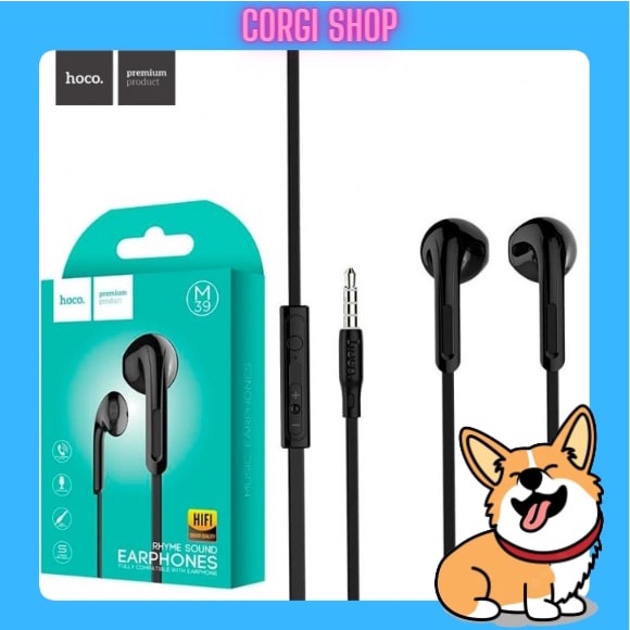 Tai Nghe Có Dây Hoco M39 Nghe Hay, Tai Nghe Nhét Tai Có Mic Chân 3.5mm ...