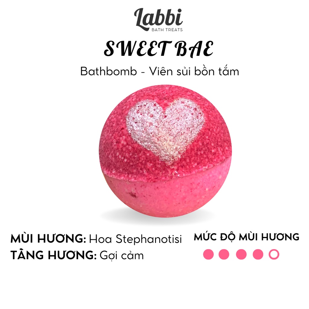 SWEET BAE [Labbi] Bath bomb / Viên sủi bồn tắm / Bom tắm | Shopee Việt Nam