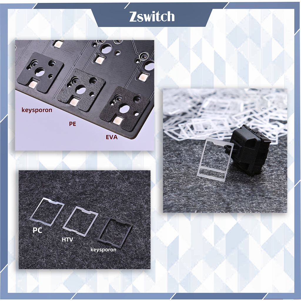 Film/Foam Mod Keyboard - Đệm Tiêu Âm Space - Dán Mod Switch Custom ...