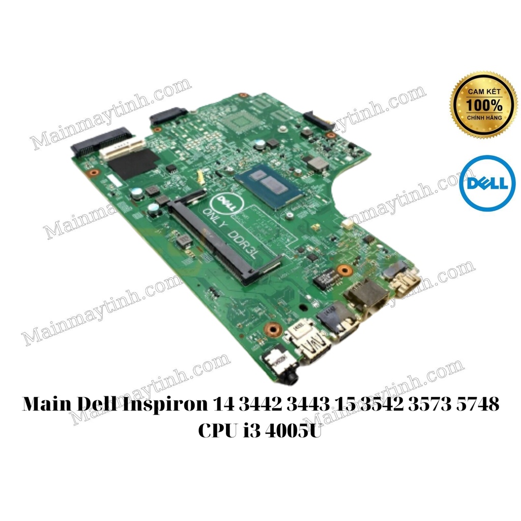 Main Dell Inspiron 14 3442 3443 15 3542 3573 5748 CPU i3 4005U | Shopee Việt Nam