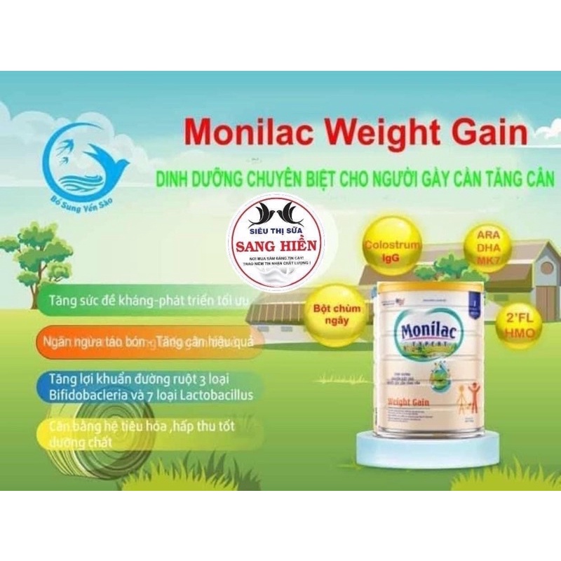 Sữa Monilac Weight Gain | Shopee Việt Nam