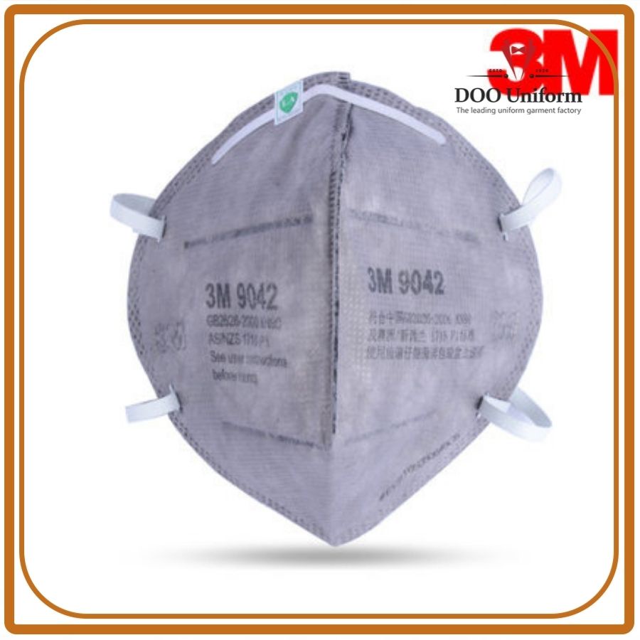 Khẩu trang giấy 3M 9042 N95 chống virus, bụi loại than hoạt tính ...