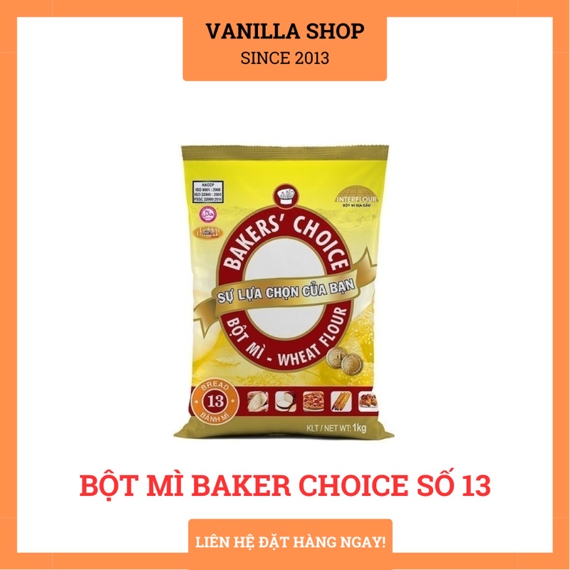 Bột mì baker choice số 13 gói 1kg. | Shopee Việt Nam