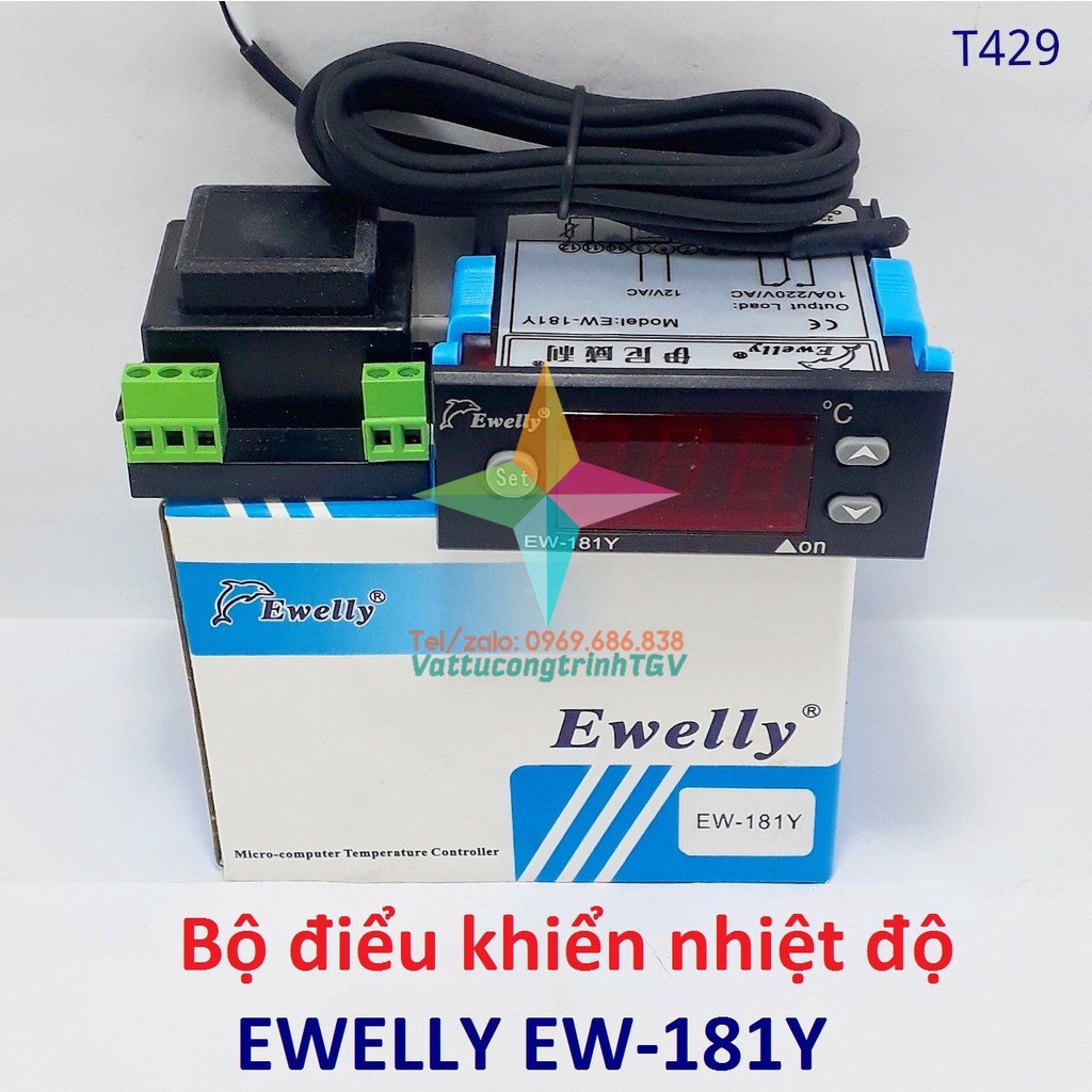 Điều khiển nhiệt độ EWELLY EW-181Y | Shopee Việt Nam