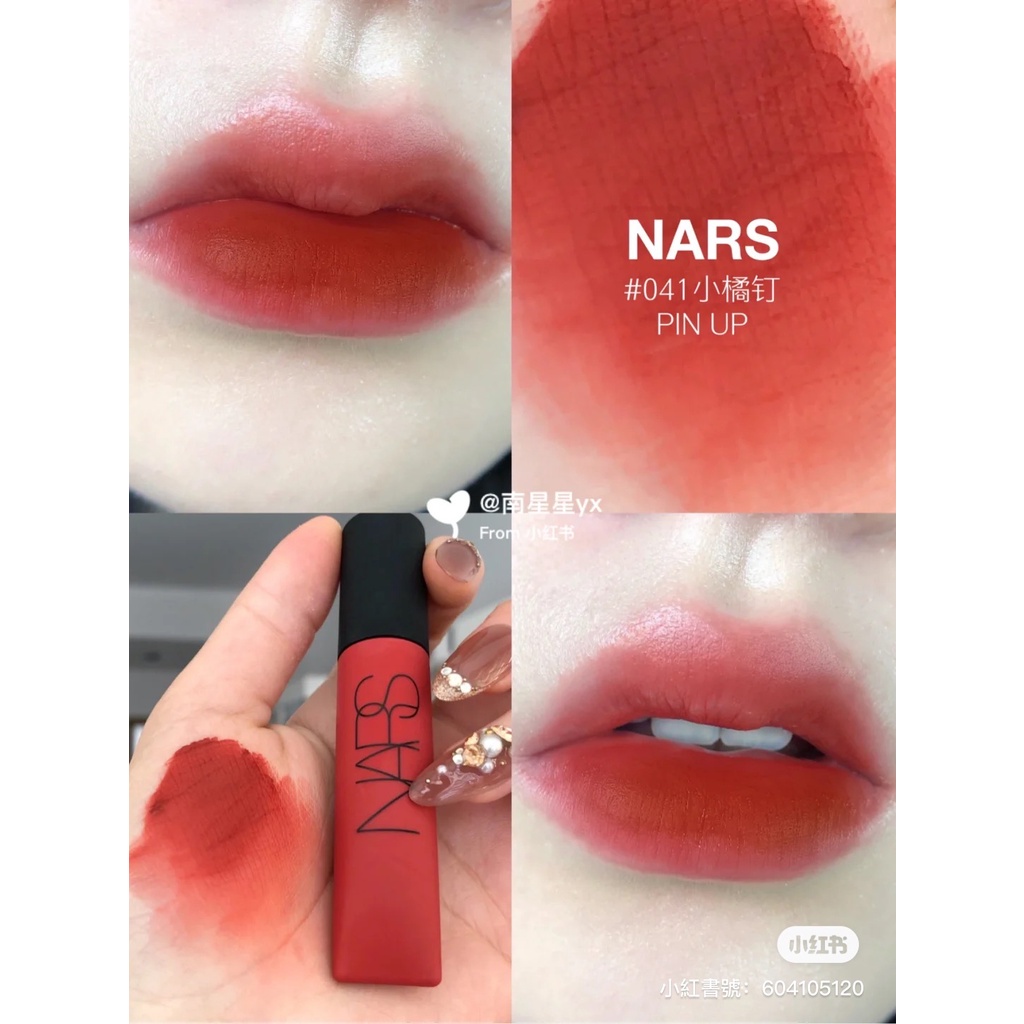 NARS - Son Kem Nars Air Matte Lip Color màu Pin Up - Morocco - Dragon Girl - Lose Control ...