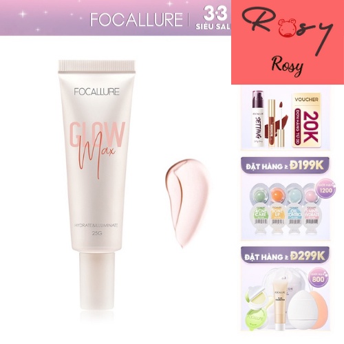 Kem Lót Trang Điểm FOCALLURE Kiềm Dầu Nâng Tông Che Lỗ Chân Lông/Làm Mềm Mịn Da 25g FA138-2 ...