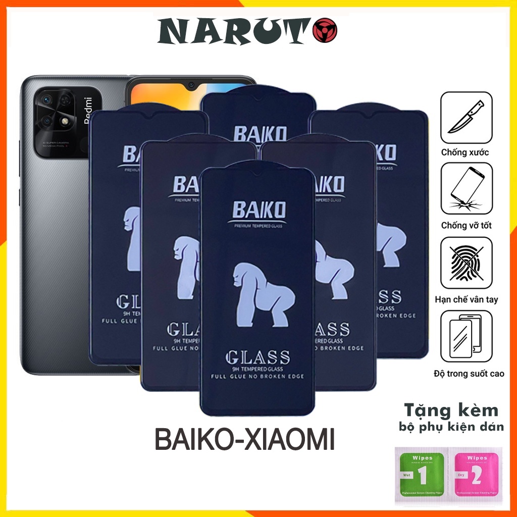 Cường lực xiaomi redmi 12 13 note 11 pro k30 ultra k40 k50 gaming k20 mi 9T 10a 10c 11s 9 12C ...