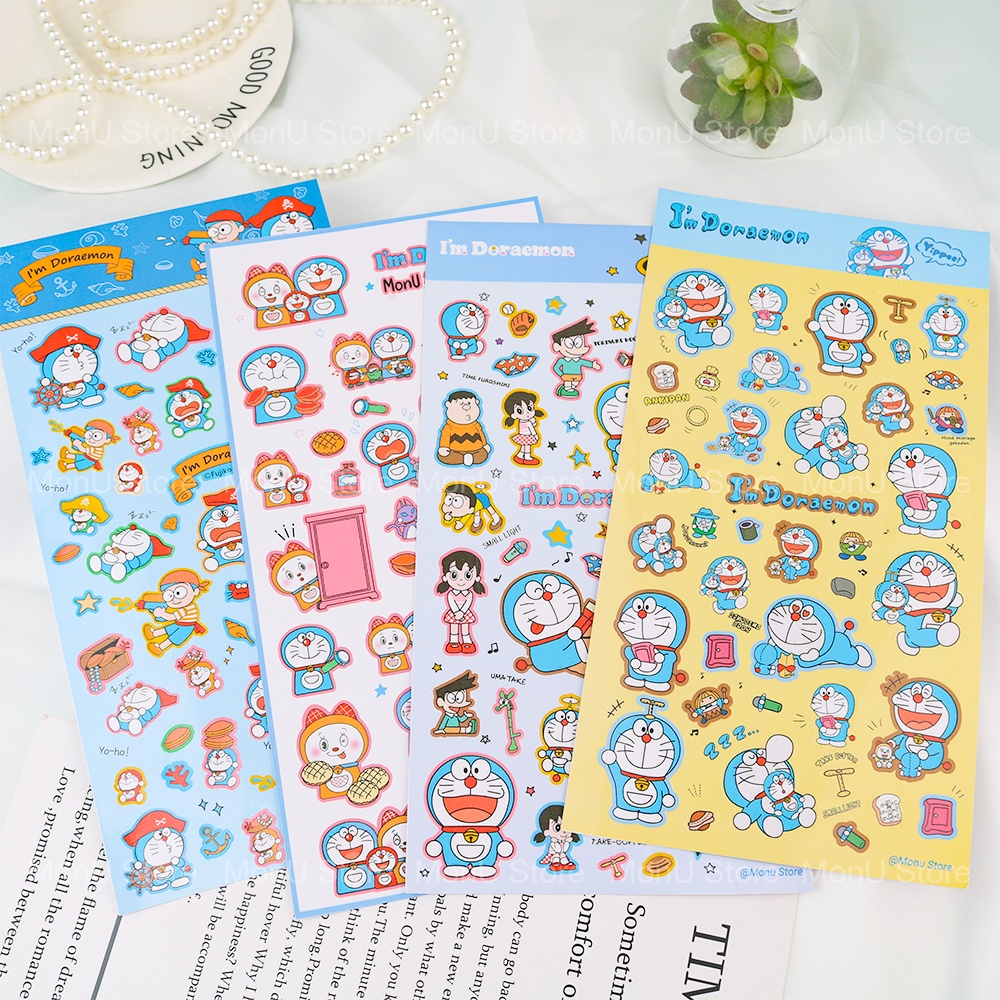 Tấm sticker I'm Doraemon Doremon dễ thương cute TooYoo BK00096 | Shopee ...