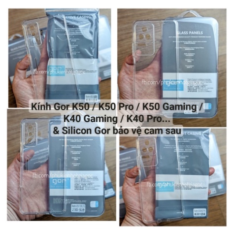 Kính cường lực Gor Xiaomi Redmi K70 Pro / K60 / K50 Pro / K40 Gaming / K40 Pro / K30 / K20 trong ...