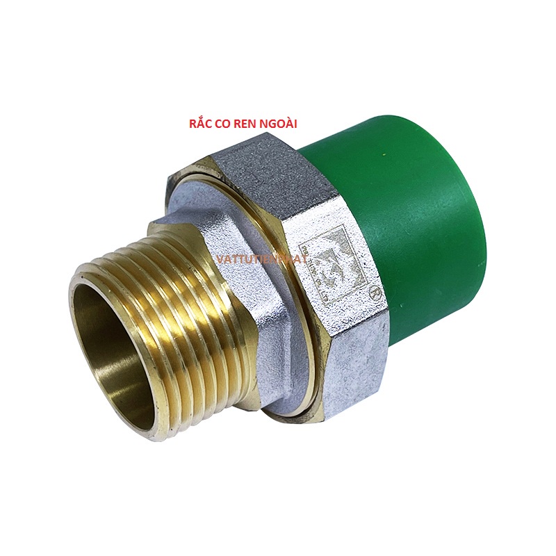 RẮC CO PPR, RẮC CO HÀN NHIỆT, RẮC CO REN TRONG PPR, RẮC CO REN NGOÀI PPR PHI 20/25/32/40/50/63 ...