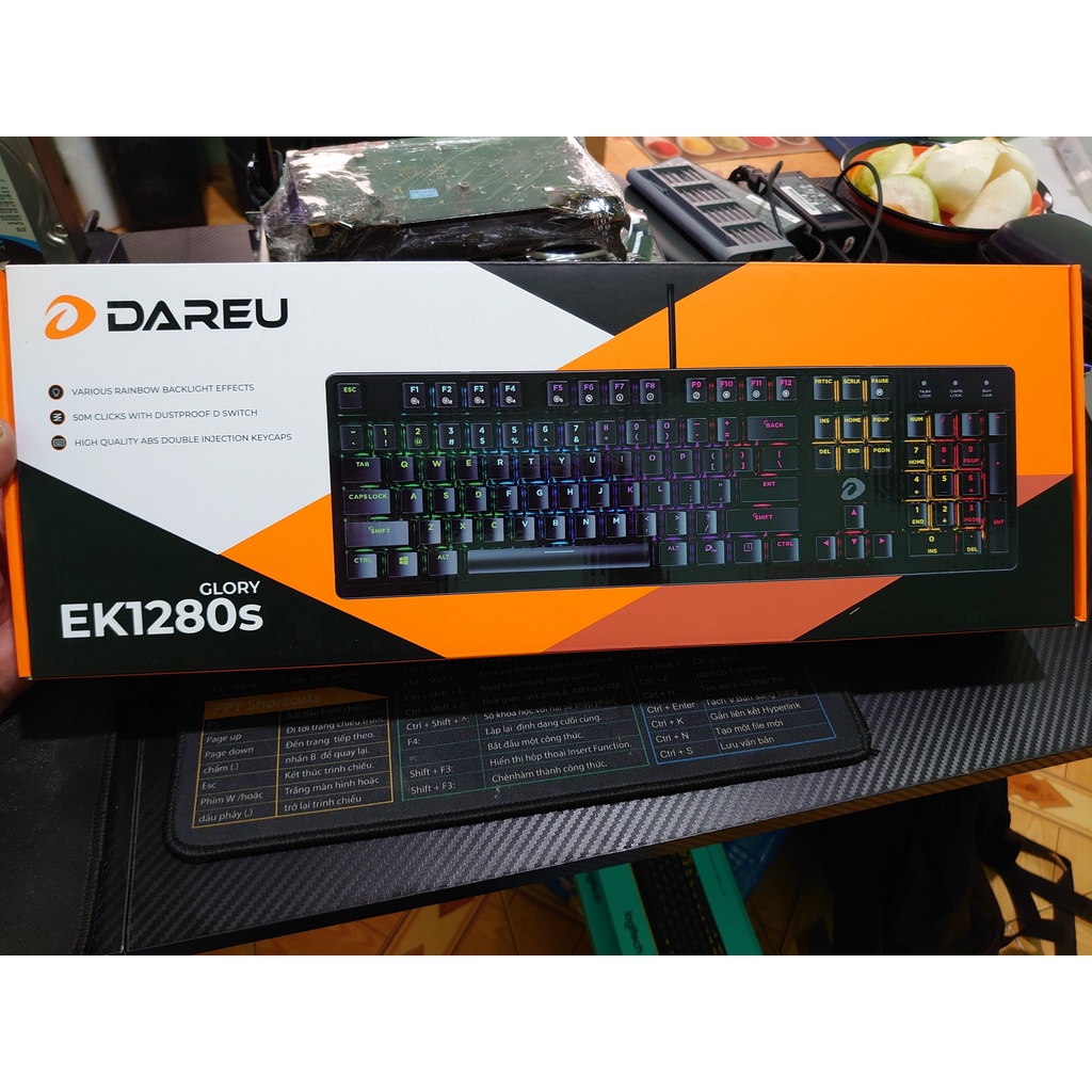 Bàn phím cơ Gaming DareU EK1280S | Shopee Việt Nam