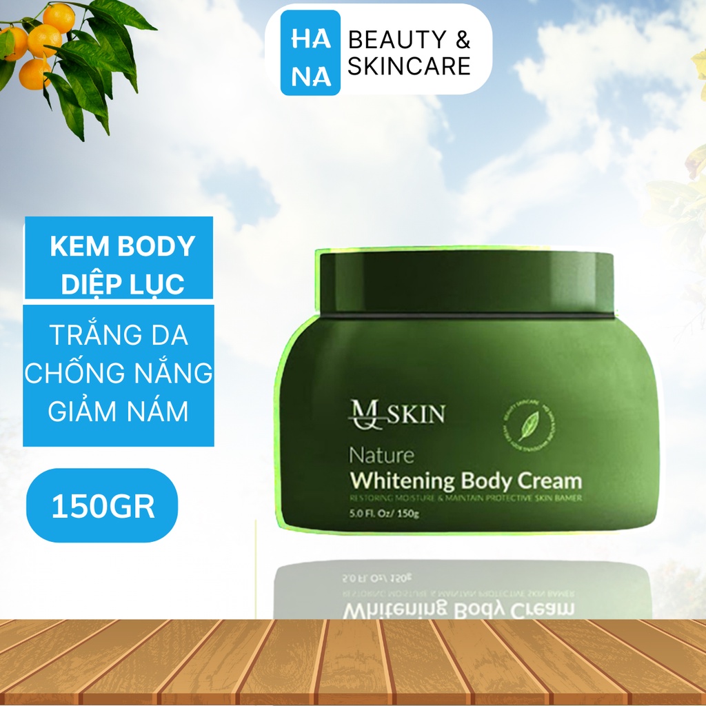Kem Body Diệp Lục Skin 150gr - Kem Dưỡng Trắng Da Thiên Nhiên Siêu Tốc ...