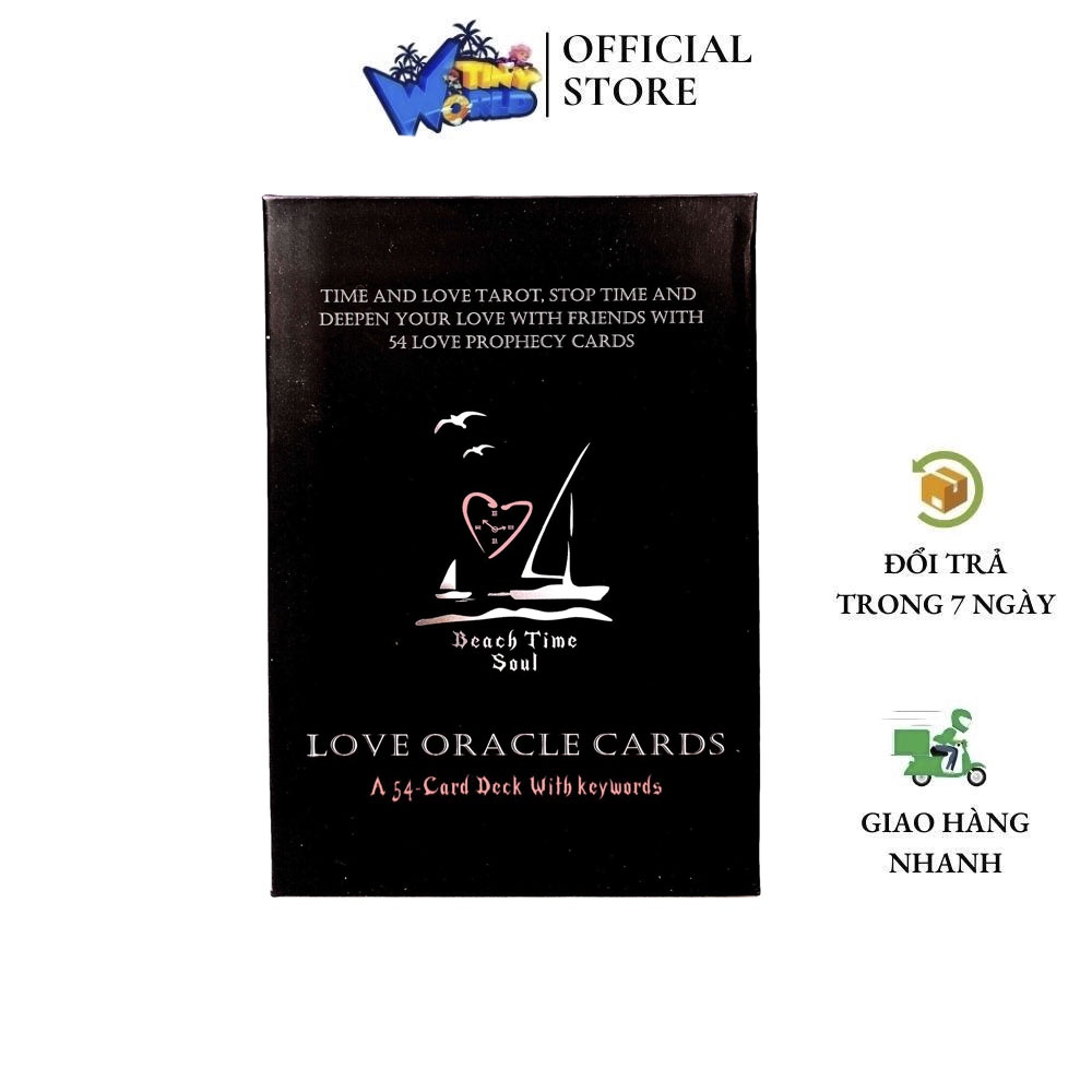 Bộ Tarot Love Oracle Cards O2 Island Time Wellness Bài Bói New , Hộp ...