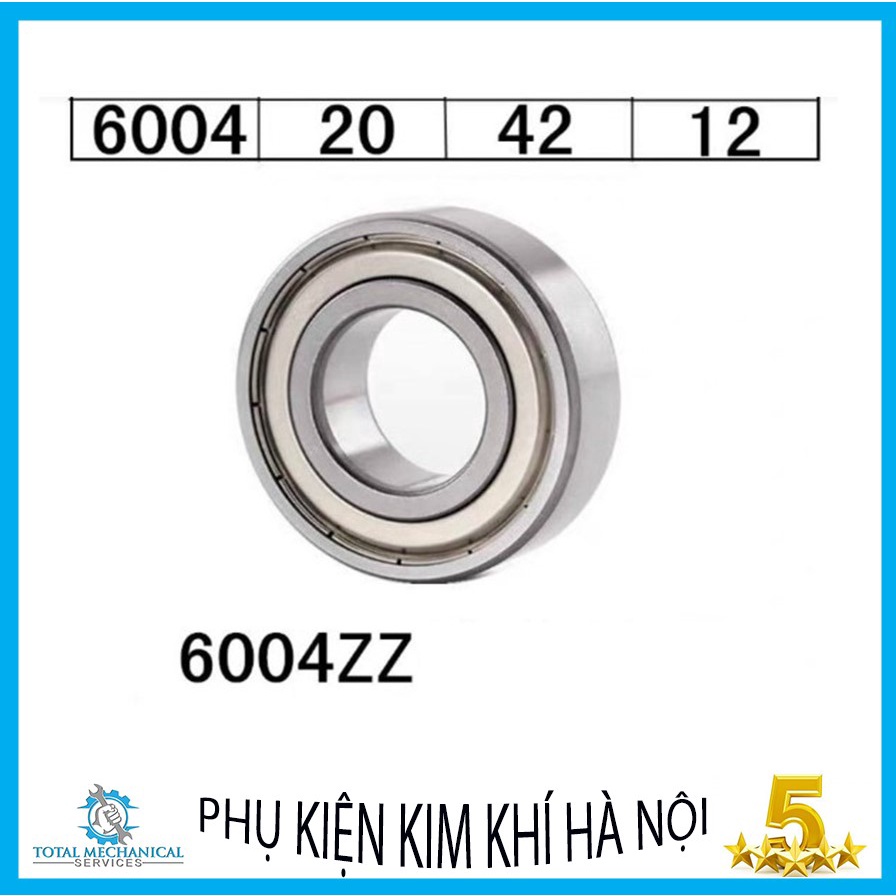 Vòng bi mã 6004z kích thước 20x42x12 thép chịu lực | Shopee Việt Nam