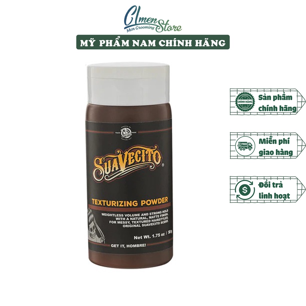 Bột tạo phồng Suavecito Texturizing Powder – 50gr | Shopee Việt Nam