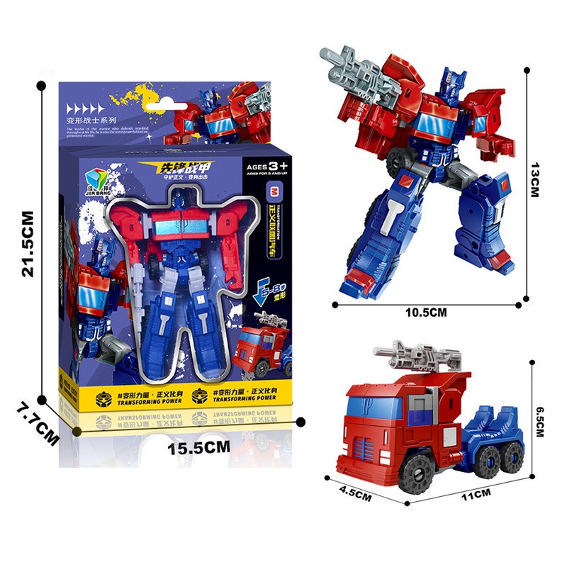 Đồ Chơi Robot Optimus Biến Hình Ô Tô, Máy Bay, Xe Tăng Cho Bé | Shopee ...